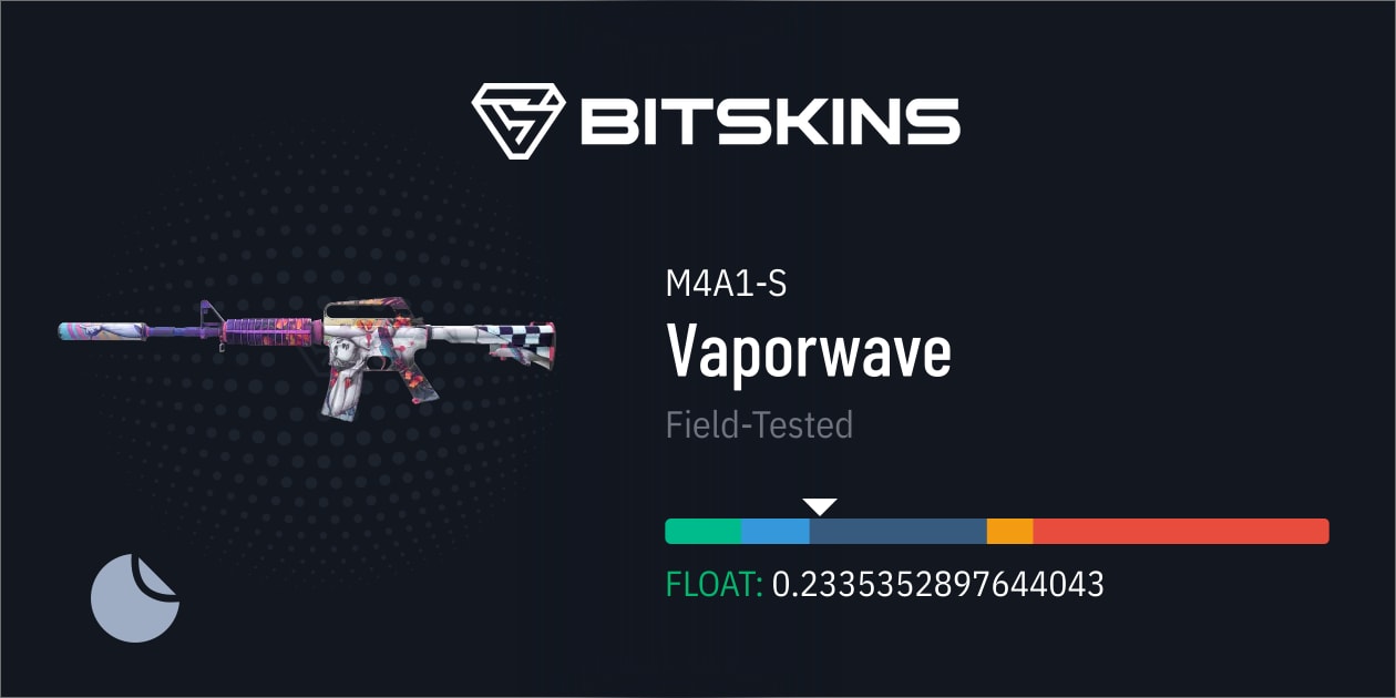M4A1-S | Vaporwave (Field-Tested) - CS2 Item | Buy Now on BitSkins