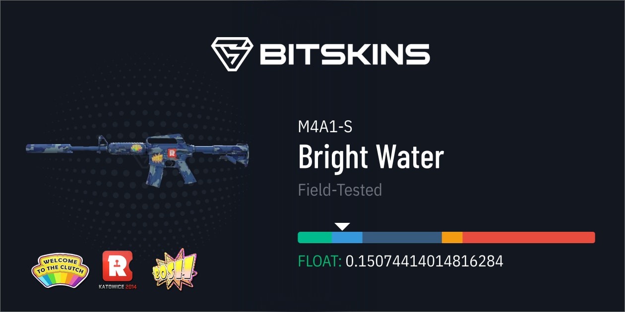 M4A1-S | Bright Water (Field-Tested) - CS2 Skins | Find and Trade Your ...