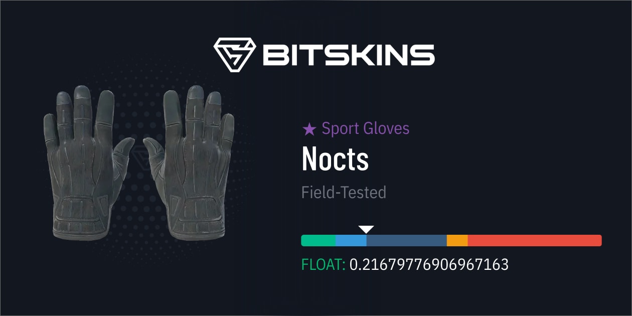 Sport Gloves | Nocts (Field-Tested) - CS2 Item | Buy Now on BitSkins