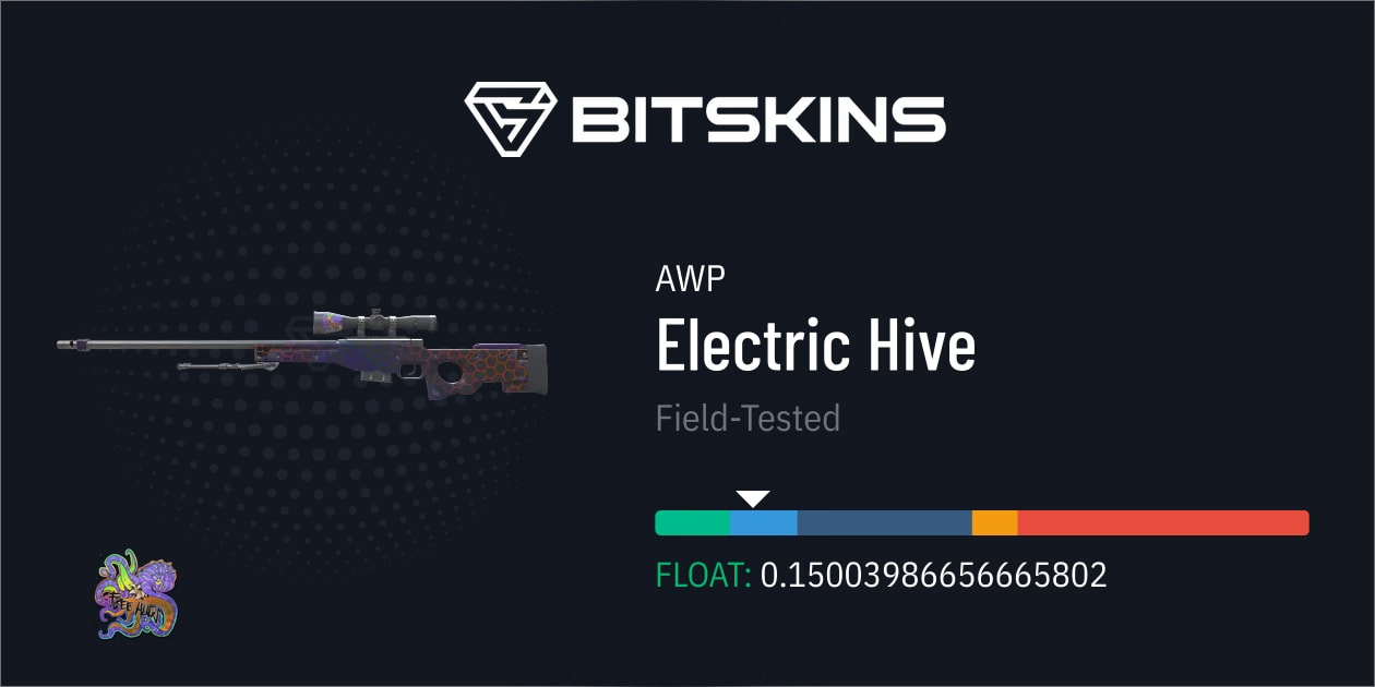 AWP | Electric Hive (Field-Tested) - CS2 Item | Buy Now on BitSkins