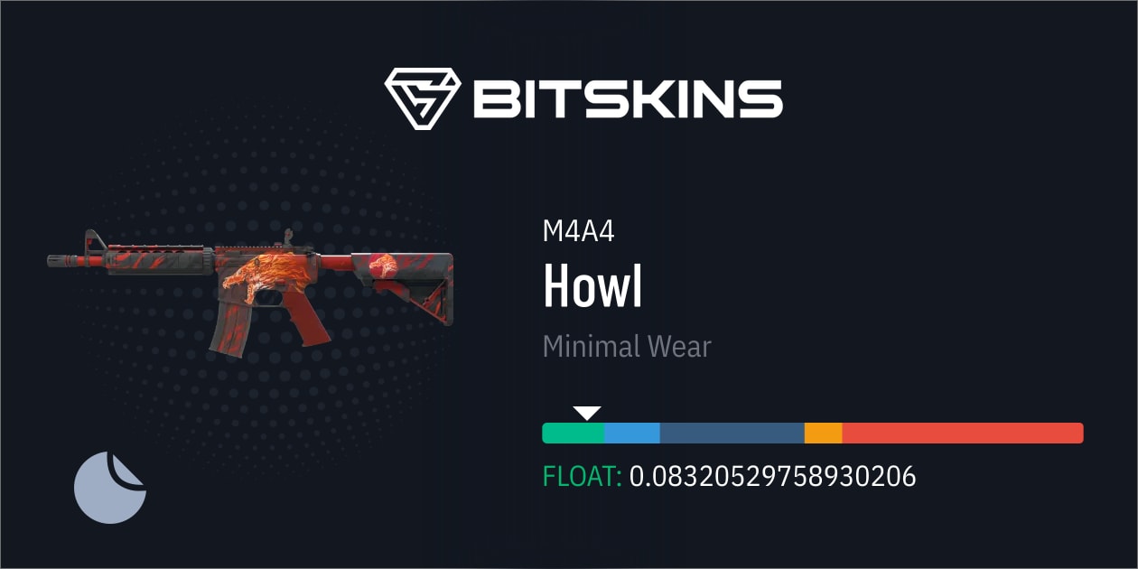 M4A4 | Howl (Minimal Wear) - CS2のスキン | お望みのCS2アイテムを見つけてトレードしましょう