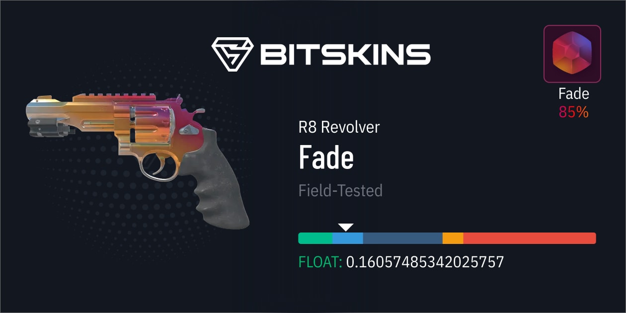R8 Revolver | Fade (Field-Tested) - CS2 Скины | Найдите и обменяйте ...