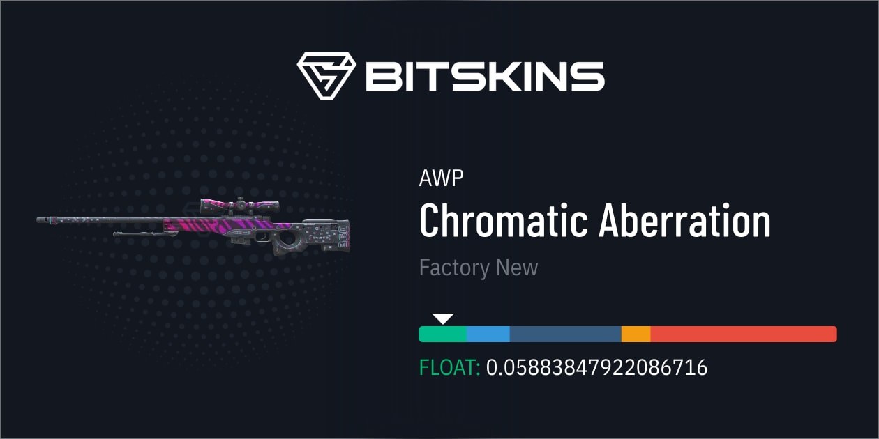 AWP | Chromatic Aberration (Factory New) - CS2 Item | Buy Now on BitSkins