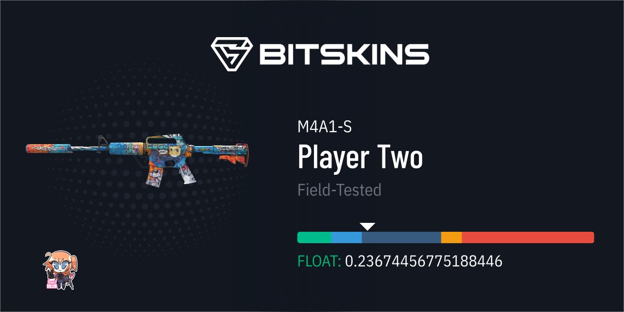 M4A1-S | Player Two (Field-Tested) - CS2 Skins | Find and Trade Your ...