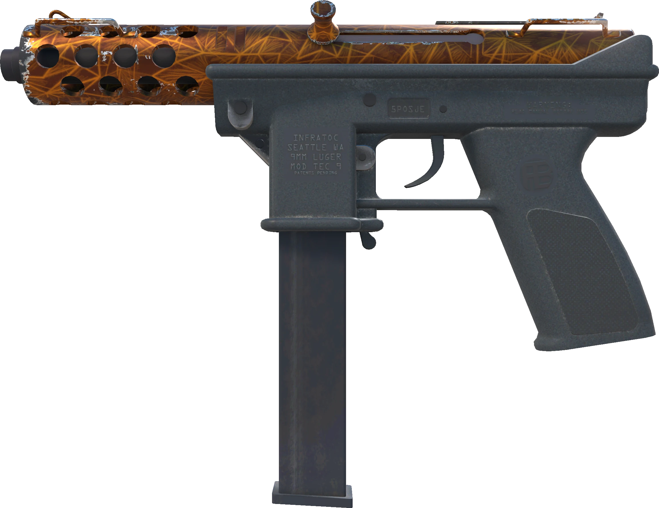 Tec-9 | Red Quartz (Minimal Wear) - CS2 Skins | Find and Trade Your ...