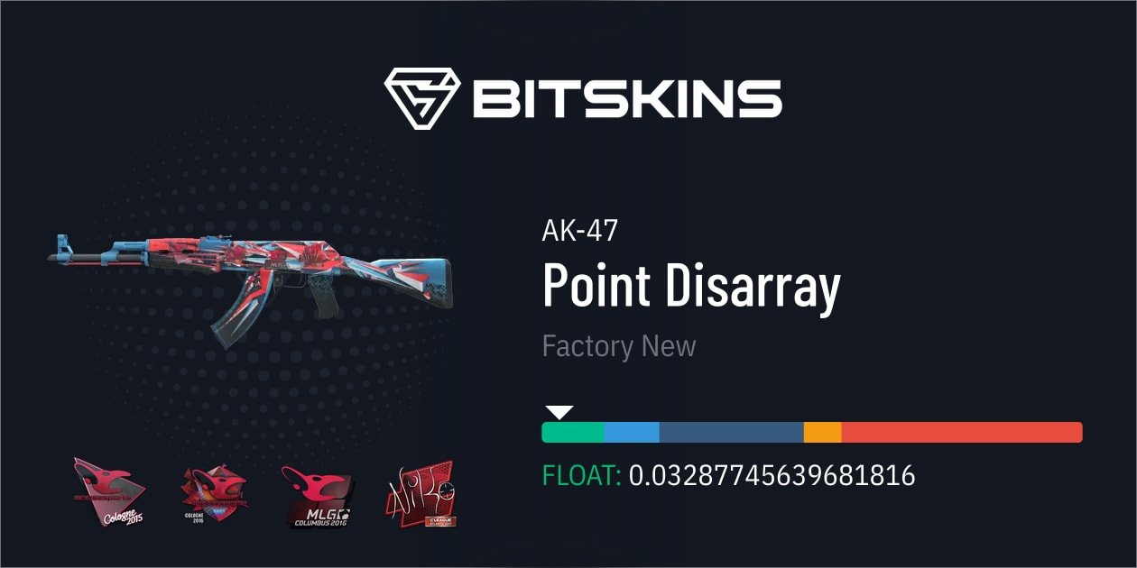 AK-47 | Point Disarray (Factory New) - CS2 皮肤 | 查找并交易您想要的 CS2 物品