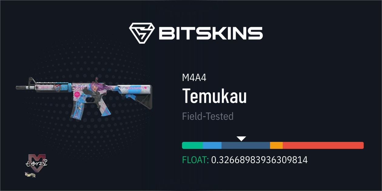 M4A4 | Temukau (Field-Tested) - CS2 Item | Buy Now on BitSkins