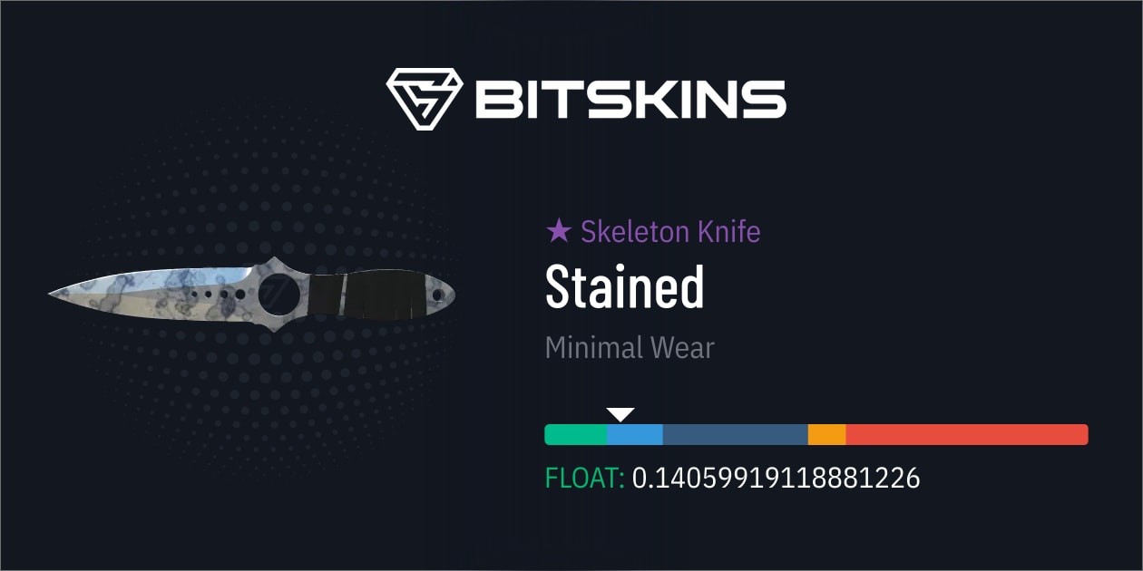 Skeleton Knife | Stained (Minimal Wear) - CS2 皮肤 | 查找并交易您想要的 CS2 物品