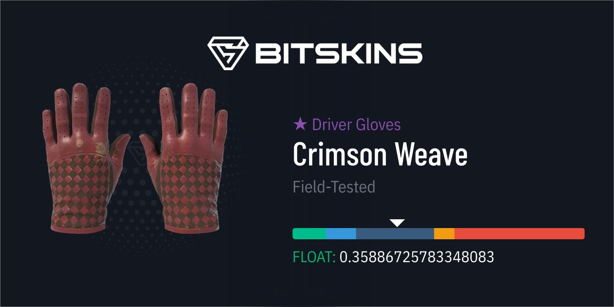 Driver Gloves | Crimson Weave (Field-Tested) - CS2 Скины | Найдите и ...