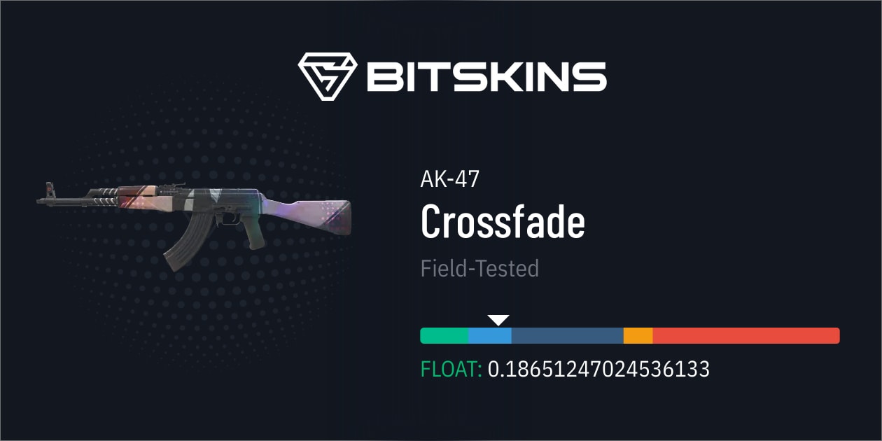 AK-47 | Crossfade (Field-Tested) - CS2 Item | Buy Now on BitSkins