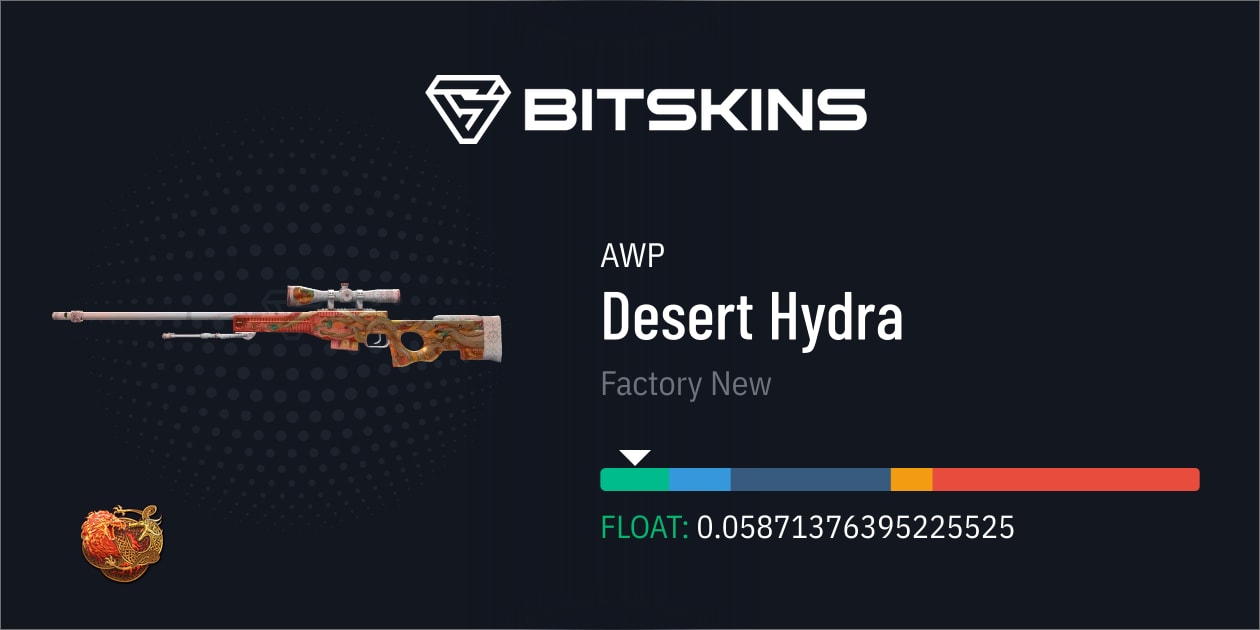AWP | Desert Hydra (Factory New) - CS2 Skins | Find and Trade Your ...